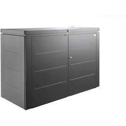 BioHort Gartenschrank HighBoard dunkelgrau-metallic, 200 (200x127x84 cm)