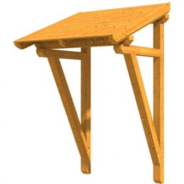 Skan Holz Vordach Potsdam Dach Eiche Hell, Typ 2