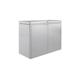 BioHort Gartenschrank HighBoard silber-metallic, 160 (160x118x70 cm)