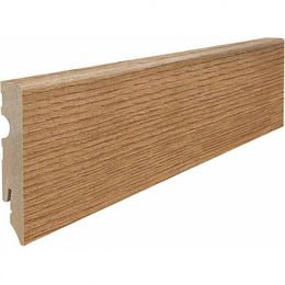 HARO Stecksockelleiste Cube Eiche Veneto Calla natur Fu&szlig;leisten, 2200x15x80 mm