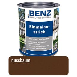 BENZ PROFESSIONAL Einmalanstrich Holzschutzmittel, 0,75 l, Nussbaum