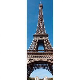 XIMAX Raumheizk&ouml;rper Design Heizk&ouml;rper P1 Plan Print Eiffelturm vertikal, 180x59,5 cm (1088 W)