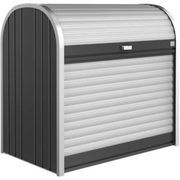 BioHort StoreMax Rollladenbox dunkelgrau-metallic, 120 (117x109x73 cm)