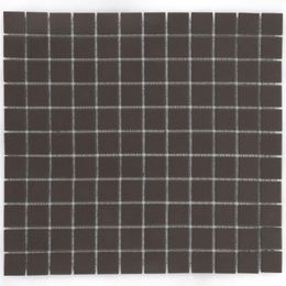 Wellker Keramikmosaik Feinsteinzeug Dark Grey matt Mosaikfliesen 5 mm, 30x32,7 cm, 1 Pack