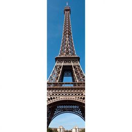 XIMAX Raumheizk&ouml;rper Design Heizk&ouml;rper P1 Plan Print Eiffelturm vertikal, 180x52 cm (952 W)