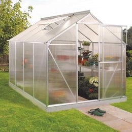 Vitavia Gew&auml;chshaus Eos Tomatenhaus Silber, 6 mm, 304x198x208 cm (LxBxH)