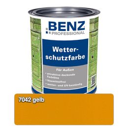 BENZ PROFESSIONAL Wetterschutzfarbe Holzschutzmittel , 2,5 l, Gelb