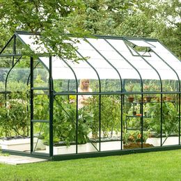 Vitavia Gew&auml;chshaus Dione Tomatenhaus Smaragd, 445x264x255 cm (LxBxH)