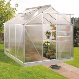 Vitavia Gew&auml;chshaus Eos Tomatenhaus Silber, 4 mm, 229x198x208 cm (LxBxH)