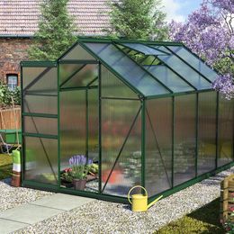Vitavia Gew&auml;chshaus Calypso Tomatenhaus Smaragd, 4 mm, 306x195x197 cm (LxBxH)