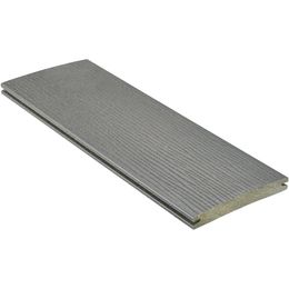 NATURinFORM WPC-Terrassendiele 19x139 mm DIE SMARTE grau massiv, 3000 mm