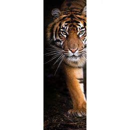 XIMAX Raumheizk&ouml;rper Design Heizk&ouml;rper P1 Plan Print Tiger vertikal, 180x59,5 cm (1088 W)