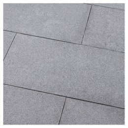 Seltra Natursteine Terrassenplatten GALA EXACTA NEW Granit anthrazit Herkunft Vietnam, 60x40x3 cm