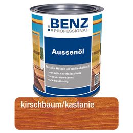 BENZ PROFESSIONAL Aussen&ouml;l Holzschutzmittel, 0,75 l, Kirschbaum/Kastanie