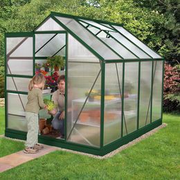 Vitavia Gew&auml;chshaus Venus Tomatenhaus Smaragd, 4 mm, 257x195x197 cm (LxBxH),HKP (Hohlkammerplatten)