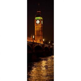 XIMAX Raumheizk&ouml;rper Design Heizk&ouml;rper P1 Plan Print Big Ben vertikal, 180x59,5 cm (1088 W)