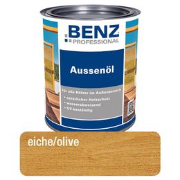 BENZ PROFESSIONAL Aussen&ouml;l Holzschutzmittel, 0,75 l, Eiche/Olive