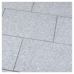 Seltra Natursteine Terrassenplatten BRAVO EXACTA Granit edelgrau Herkunft China, 40x40x3 cm