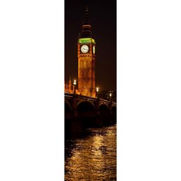 XIMAX Raumheizk&ouml;rper Design Heizk&ouml;rper P1 Plan Print Big Ben vertikal, 180x52 cm (952 W)