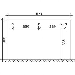 Skan Holz Terrassen&uuml;berdachung Andria Terrassendach, 541x400 cm, Schiefergrau