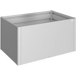 BioHort HochBeet silber-metallic, 1,5x1 (152x102x77 cm)