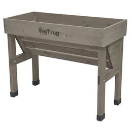VegTrug Hochbeet WallHugger, Grau 170 L, 103x46x80 cm