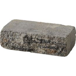 KANN Bruchsteinmauer Vermont muschelkalk-nuanciert Mauerabdecksteine, Grundelement (50x25 cm)