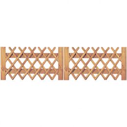 TETZNER & JENTZSCH T&J J&auml;gerzaun Doppeltor Vorgartenzaun, 300x80 mm