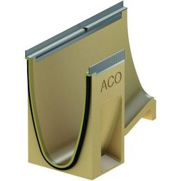 Aco Drain Multiline Seal in Entw&auml;sserungsrinne mit Sohlensprung, Stahl verzinkt, 10-20,V200