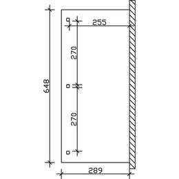 Skan Holz Terrassen&uuml;berdachung Venezia Terrassendach, 648x289 cm, Schiefergrau