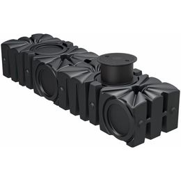Aco Rain4me Flachtank Garten Basic Regenwassertank, 446x124x85 cm, 4000 L,liegend