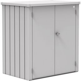 BioHort Terrassenschrank Romeo silber-metallic, L