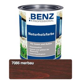 BENZ PROFESSIONAL Naturholzfarbe Holzschutzmittel, 0,25 l, Merbau