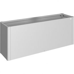 BioHort HochBeet silber-metallic, 2x0,5 (201x53x77 cm)
