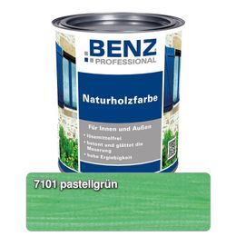 BENZ PROFESSIONAL Naturholzfarbe Holzschutzmittel, 0,25 l, Pastellgr&uuml;n