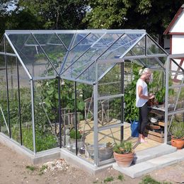 Vitavia Gew&auml;chshaus Orangerie Sirona Tomatenhaus, Aluminium eloxiert