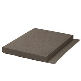 WESERWABEN Mauerabdeckung flach Anthrazit, 25 cm