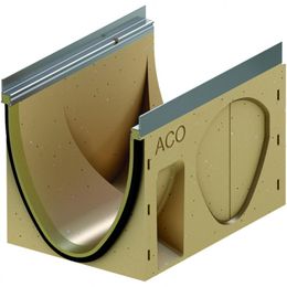Aco Drain Multiline Seal in V300 Entw&auml;sserungsrinne ohne Sohlengef&auml;lle, Edelstahl, 470 mm (Typ 20.1),500 mm