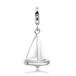NENALINA Charm 925 Sterling Silber Segelboot in Silber | Gr.: onesize