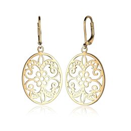 Elli Ohrringe 925 Sterling Silber Ornament in Gold | Gr.: onesize
