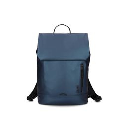 Zwei Cargo Daypack 37 cm Laptopfach in metallic blue | Gr.: onesize