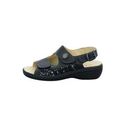 Longo Komfort Sandalen in Schwarz | Gr.: 37