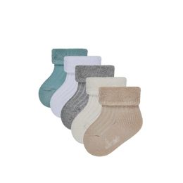 Sterntaler Multipack Baby Socken mit Umschlag und Innenfrottee in sortiert | Gr.: 16
