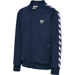 Hummel Kinder Trainingsjacke "Hmljr Archive Reg Poly Zip Jacket" in Blau | Gr.: 104