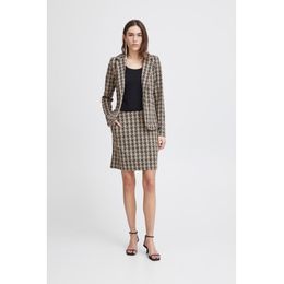 Ichi IHKATE HOUNDSTOOTH SK Regular fit in Doeskin Houndstooth | Gr.: M