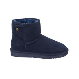BIOSOFT Winterstiefel Mini Button in Blue | Gr.: 38