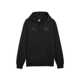 Puma Hoodie BVB Borussia Dortmund in Schwarz | Gr.: XXL