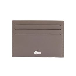 Lacoste Portemonnaies - Lacoste Lacoste Herren Kreditkartenh&uuml;lle, echtes L - Gr. unisize - in Braun - f&uuml;r Damen