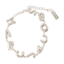 Marc Jacobs Armband - Balloon Bracelet - Metal - Silver - Gr. ONE SIZE - in Silber - f&uuml;r Damen