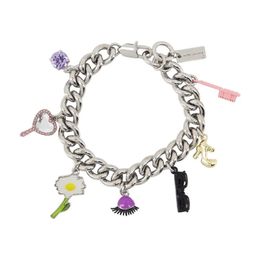 Marc Jacobs Armband - Dollhouse Charm Bracelet With Playful Charms - Gr. ONE SIZE - in Silber - f&uuml;r Damen